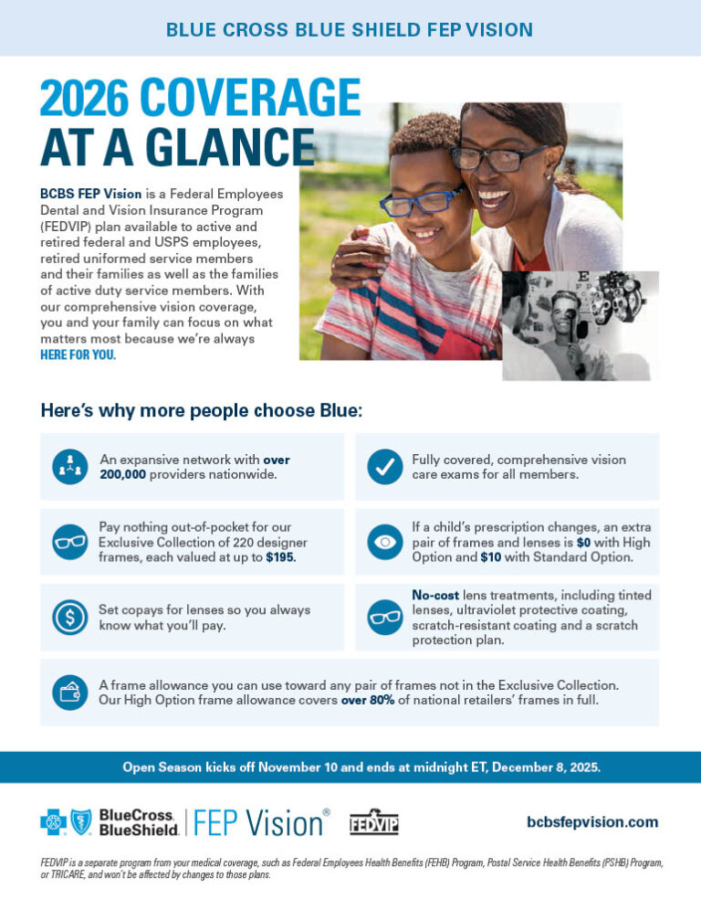 Benefit Info and Pricing - BCBS FEP Vision